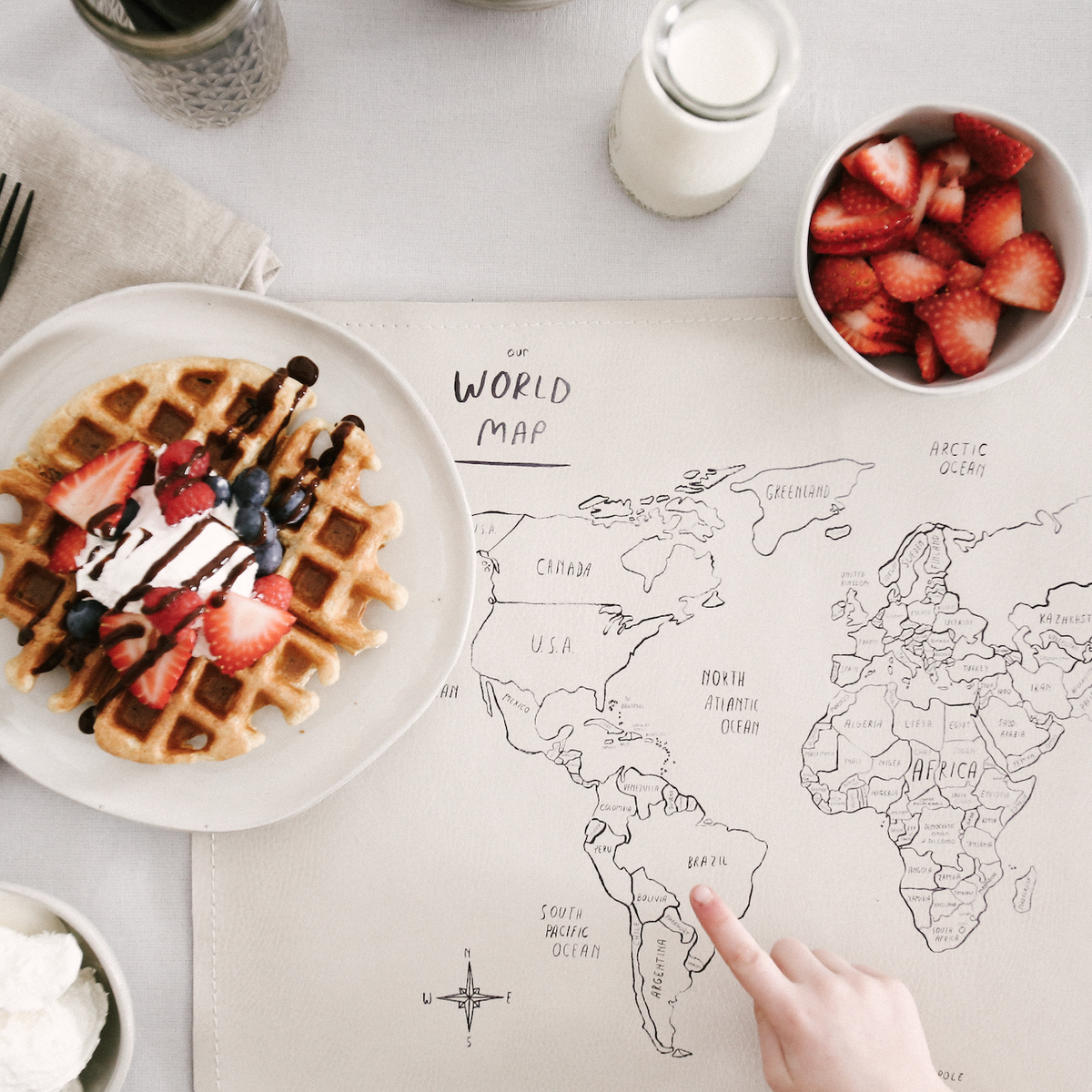 All About Our World Map Mats – Gathre