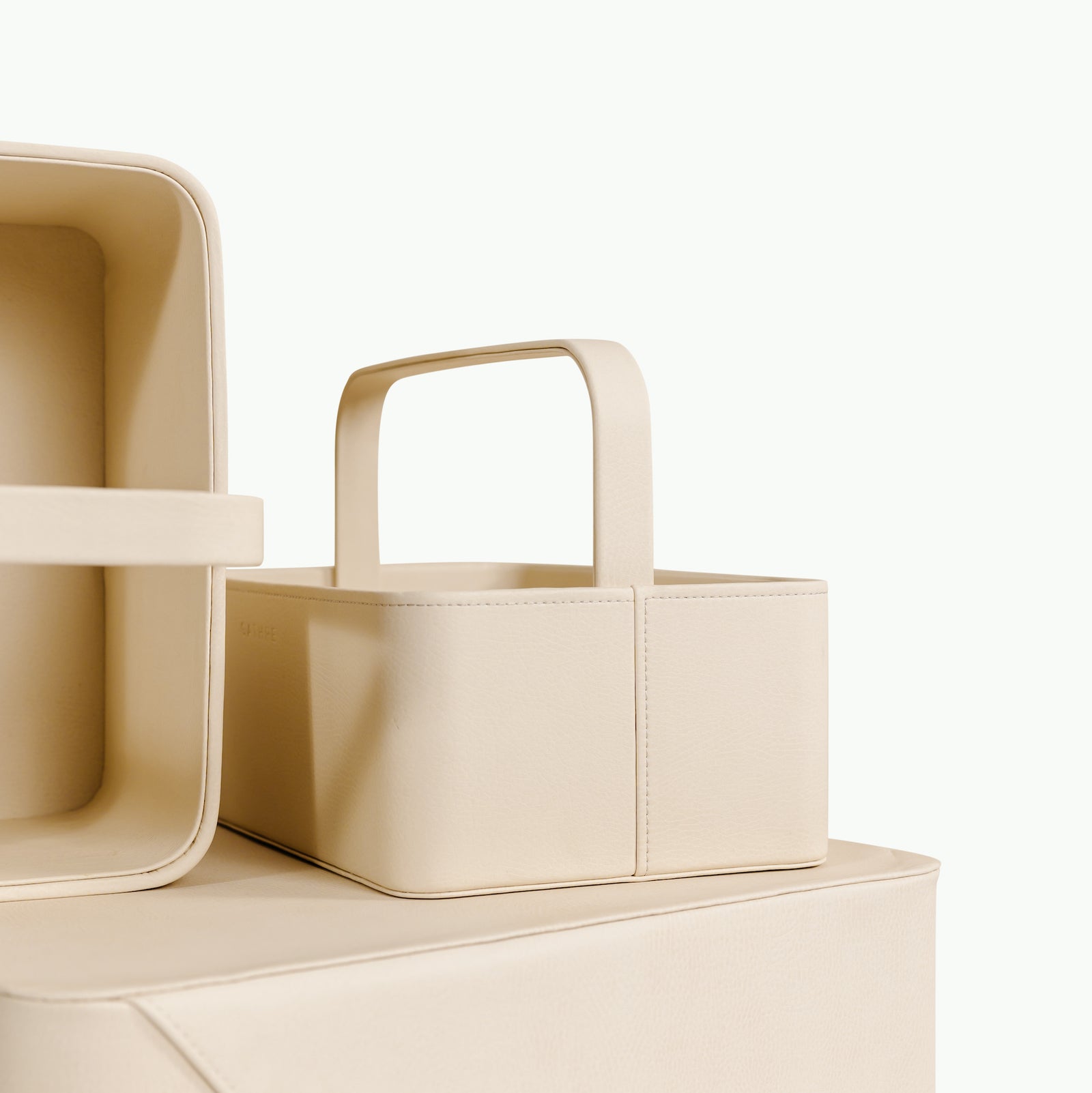 Small Leather Storage Caddy for Kids Play | Gathre