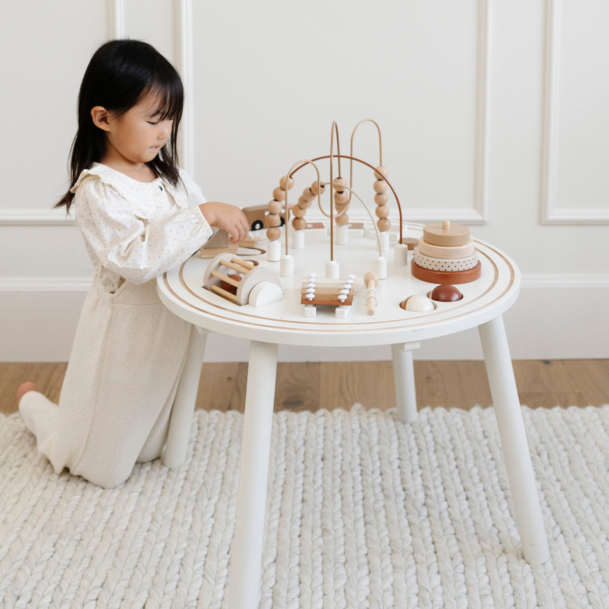 Wooden Standing Activity Table | High Quality & Neutral Colors – Gathre