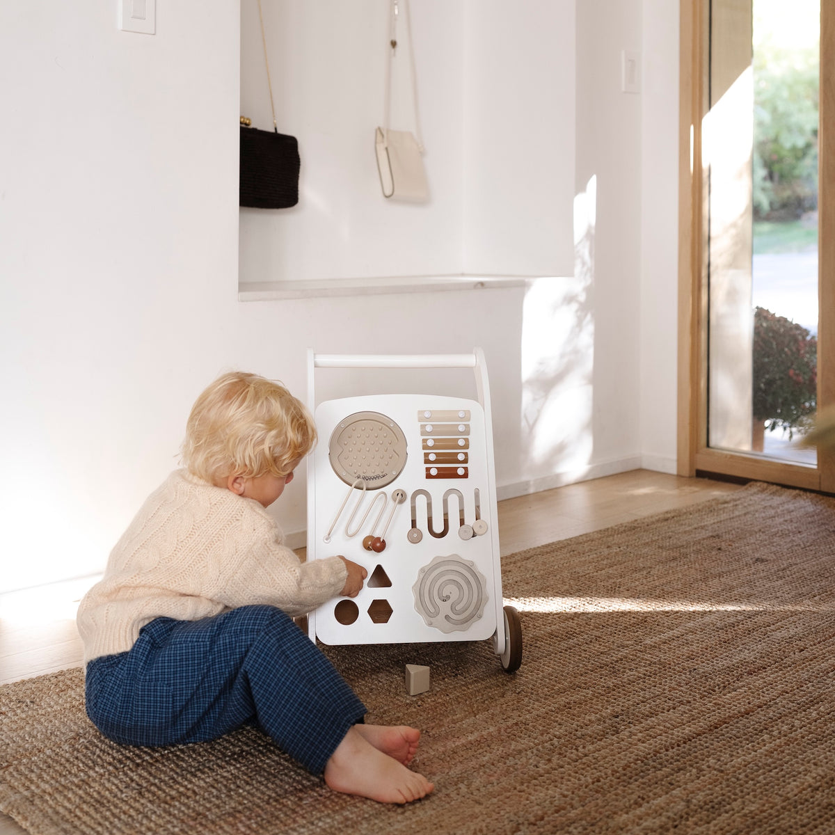 Wooden Activity Walker for Toddlers | Gathre
