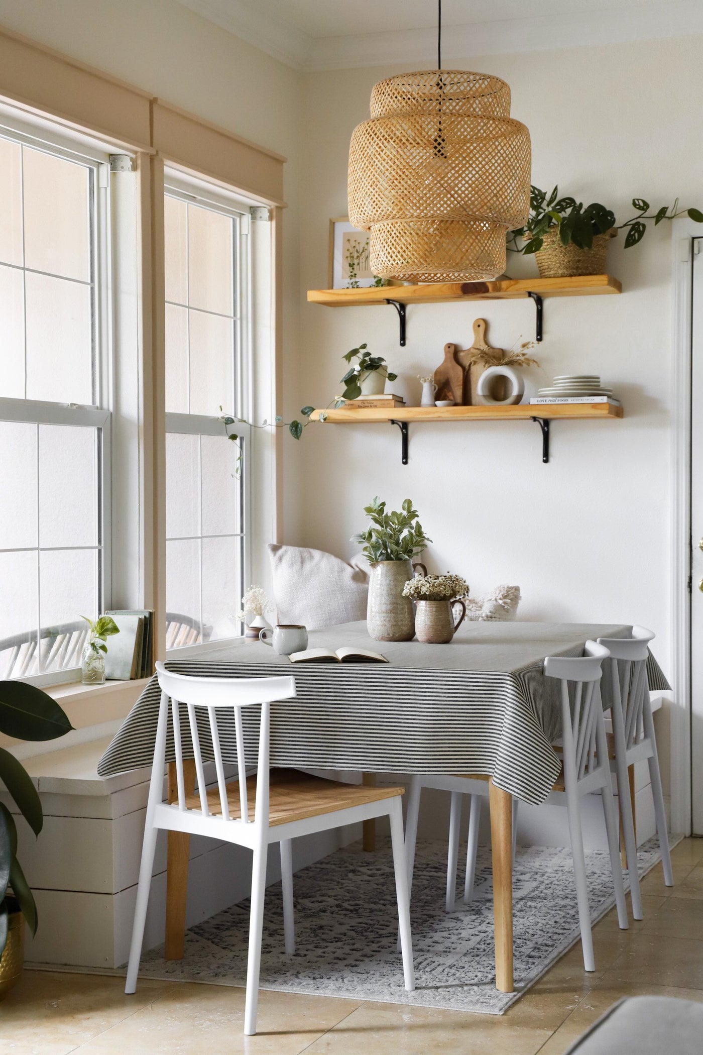 Wipeable Leather Tablecloth for Family Dining | Gathre