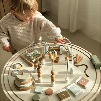 Wooden Standing Activity Table | High Quality & Neutral Colors – Gathre