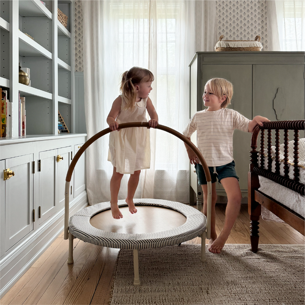 Toddler Trampoline with Removable Handle | Heirloom Quality – Gathre